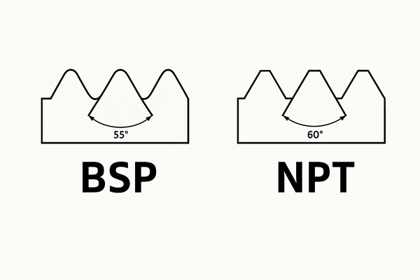 Roscas de canalização: guia completo (BSPT, BSPP, NPT) – Home Invasion
